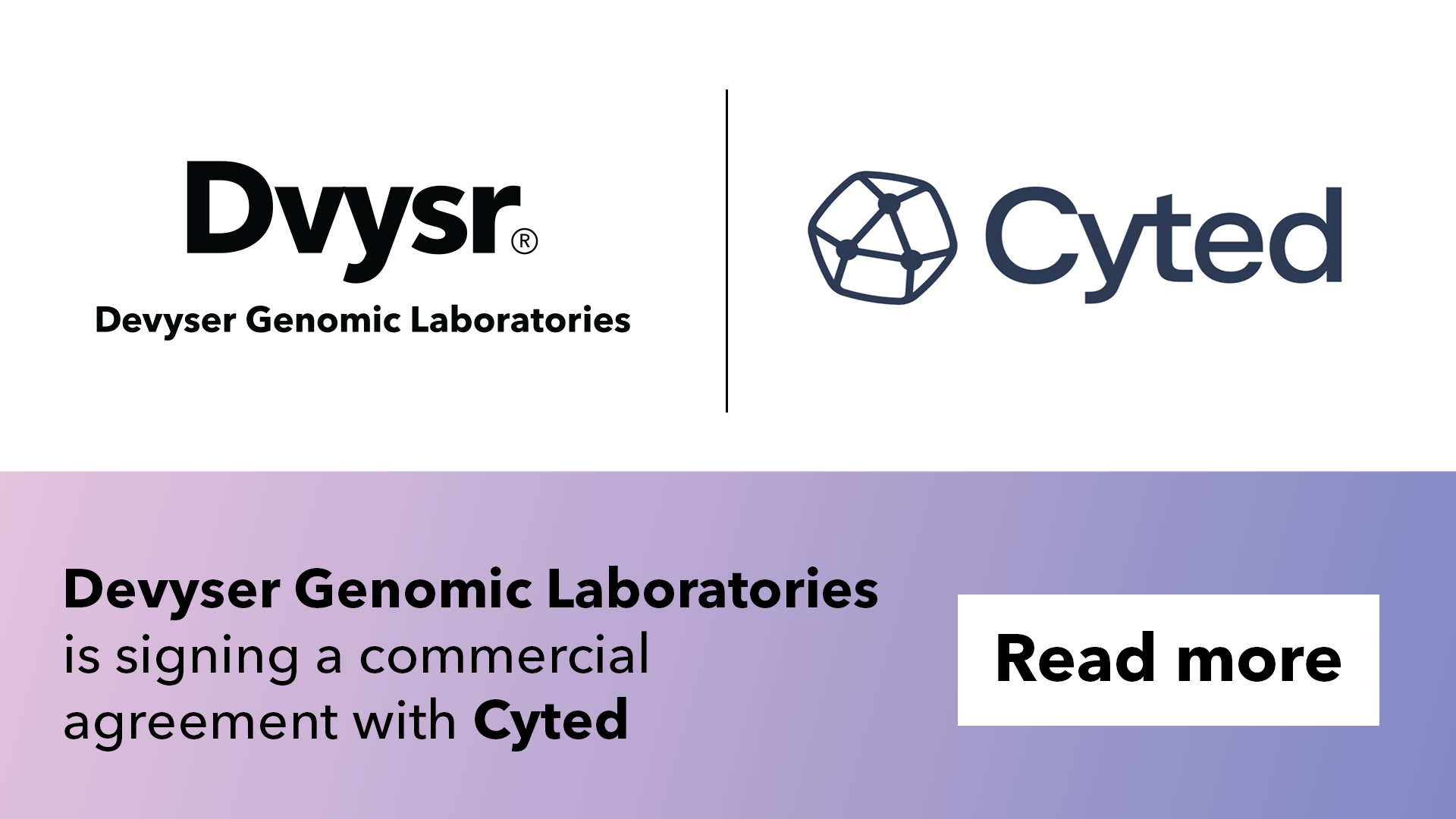 Devyser I Our laboratory